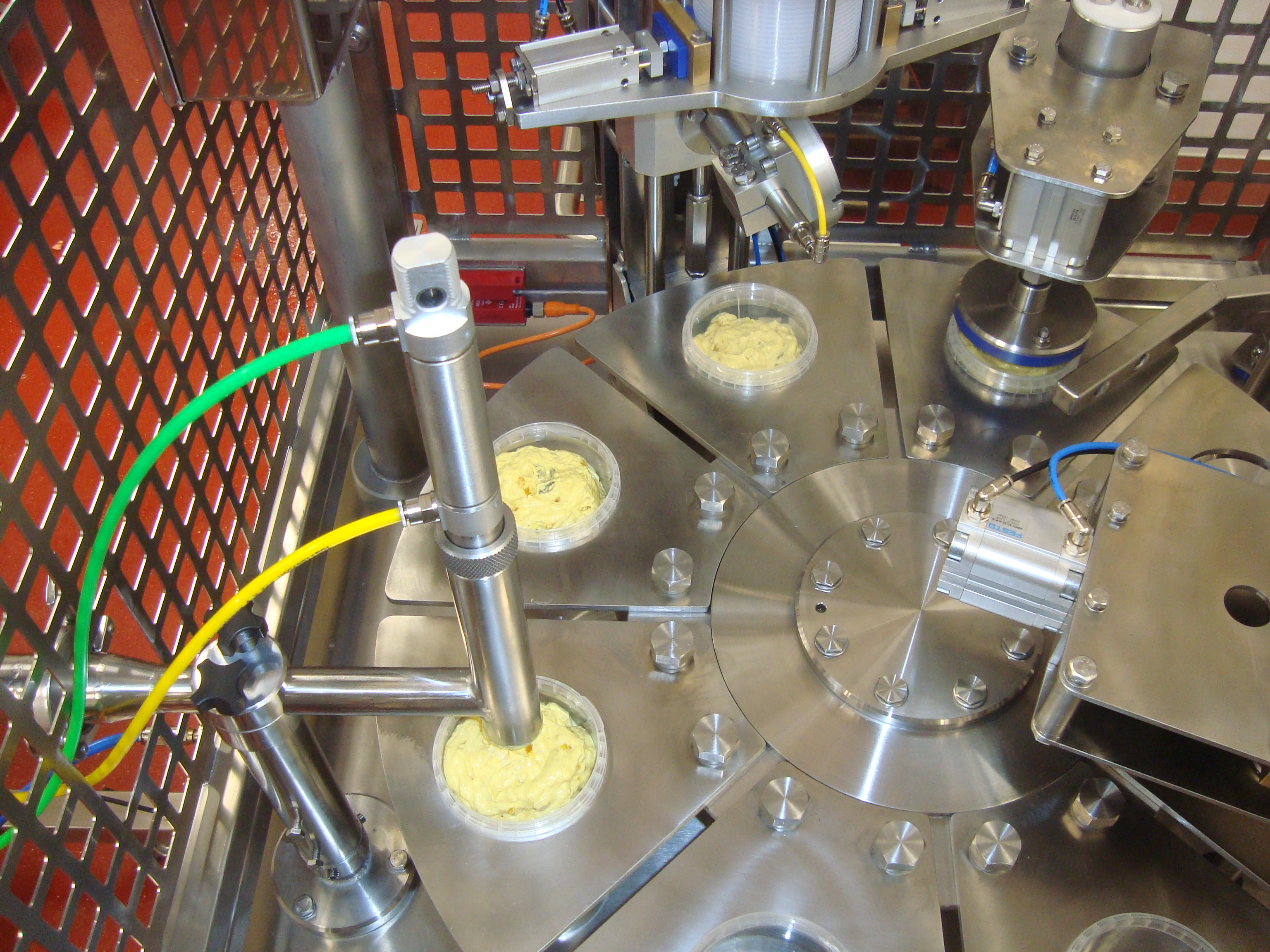 Rotary Pot Filling & Lidding Machine | Winyard Engineering